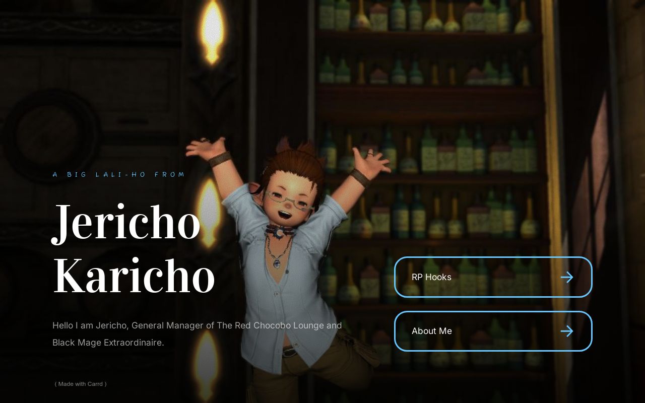 Jericho Karicho FFXIV